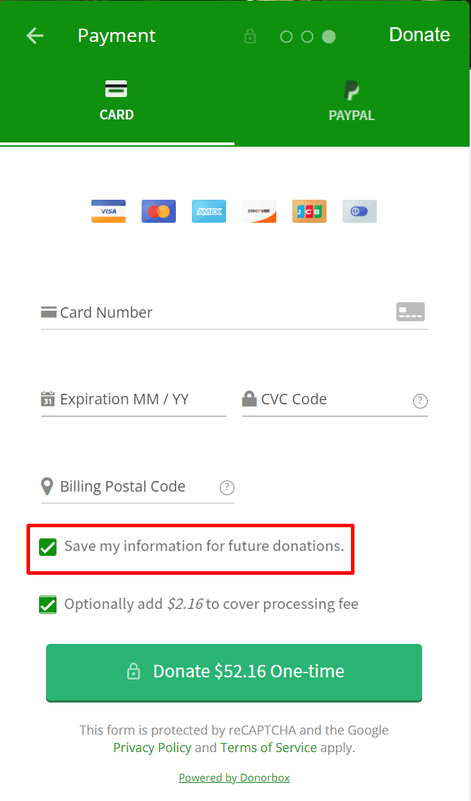 How Can I Make A New Donation To My Favorite Organizations Donorbox